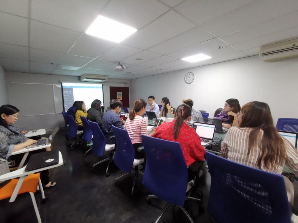 TRAINING using the SALESTOOLS system, Food Project (Siam) Company ...